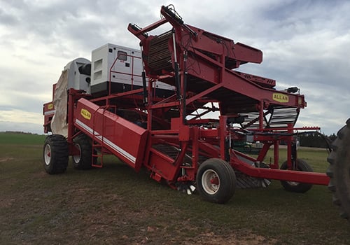 3 Row Harvester | Allan Equipment | Product Details/Features