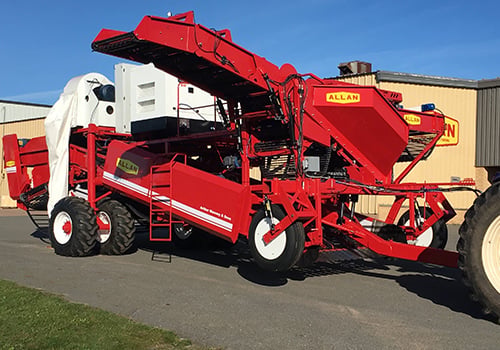 3 Row Harvester | Allan Equipment | Product Details/Features