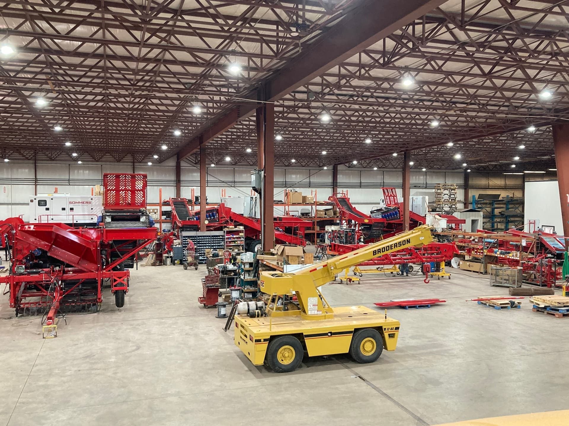 Facility | Allan Equipment | Potato & Blueberry Harvesting